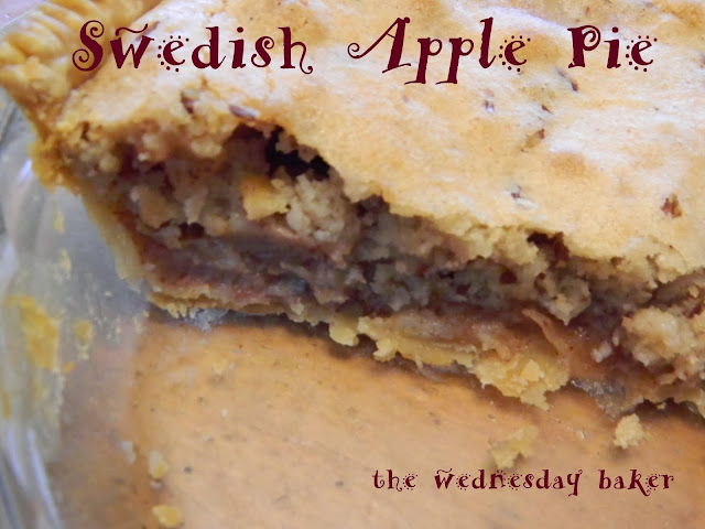 The Wednesday Baker: SWEDISH APPLE PIE