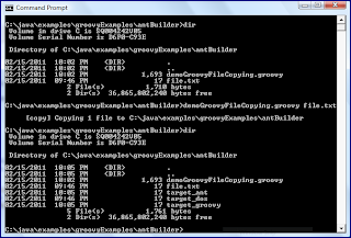 Inspired by Actual Events: AntBuilder: Groovy Meets Ant