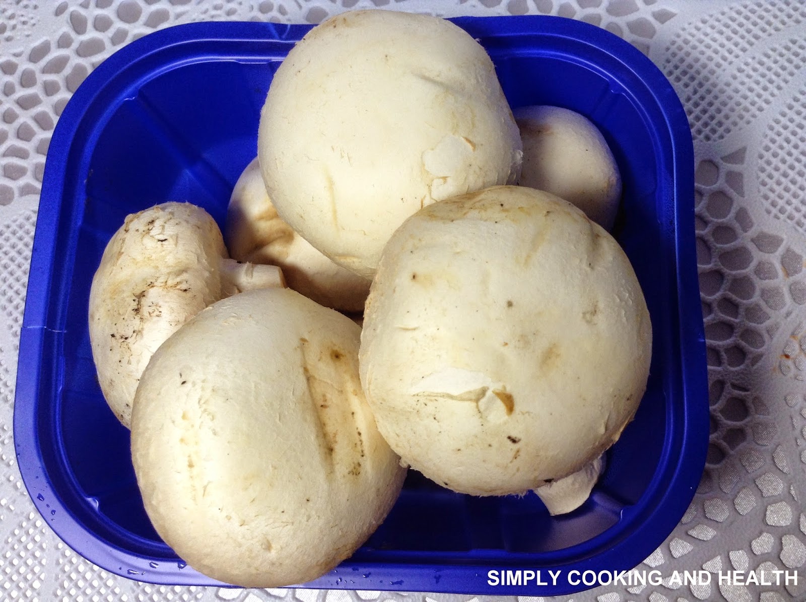 Simply Cooking and Health: Mushroom Balls (Fried and baked)