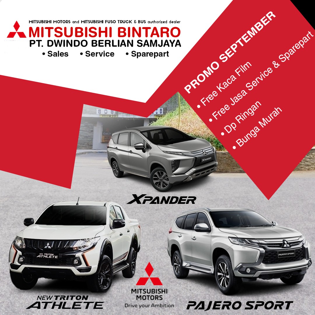 Dealer Mitsubishi Bintaro : Harga, Spesifikasi dan Fitur Terbaru New ...