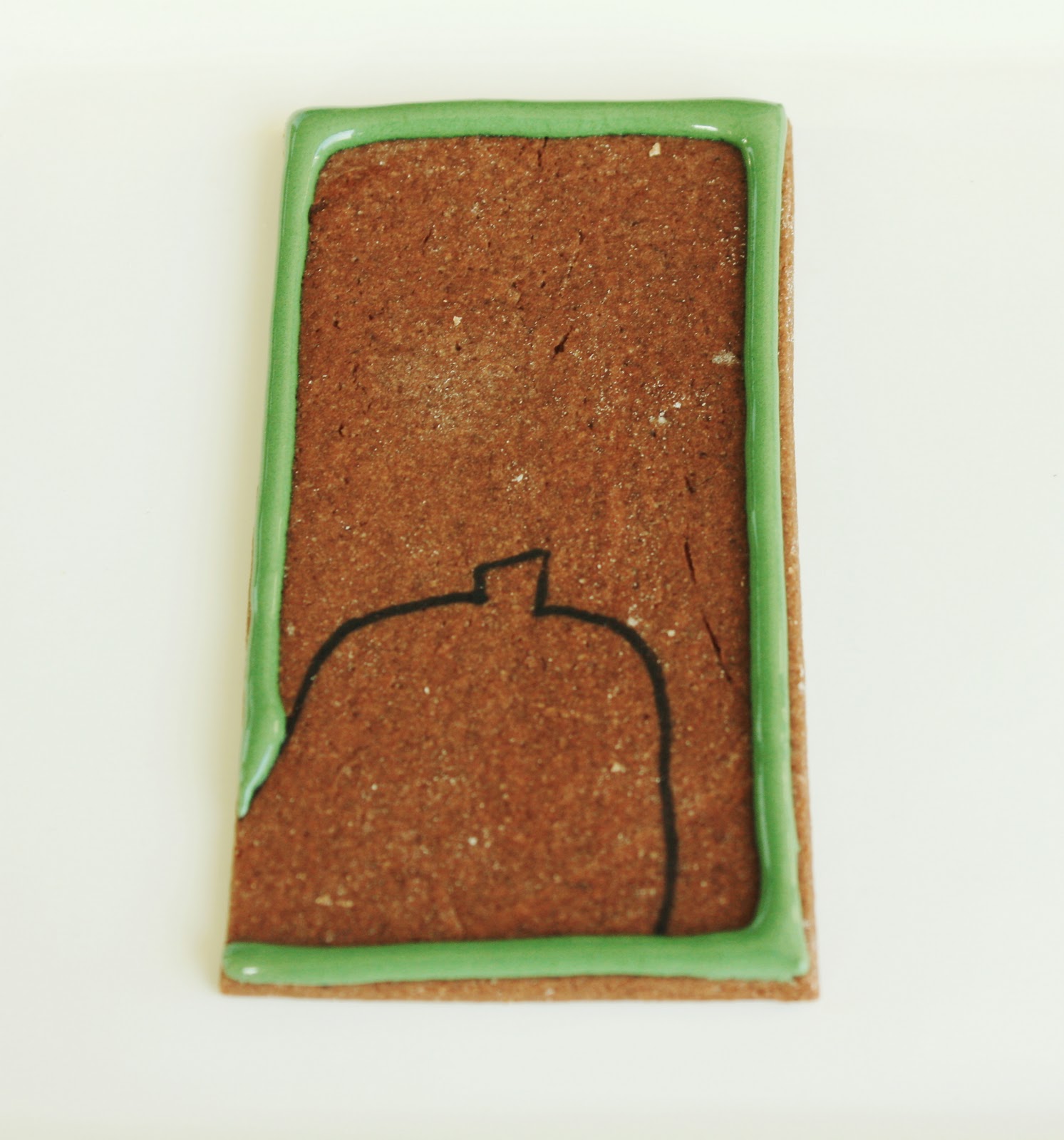 Pumpkin Name Card Cookies