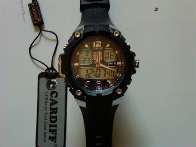 JAM TANGAN CARDIFF WATERPROOF: JAM CARDIFF SPORTY & TRENDY