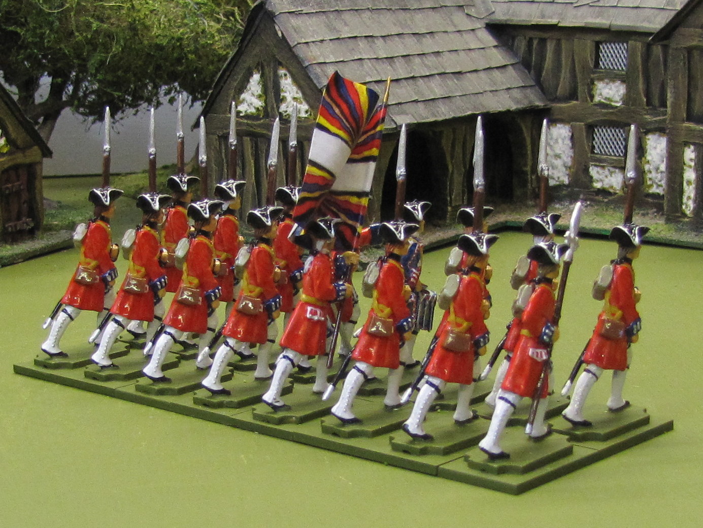 Lace Wars in Tin: French - Swiss Guards