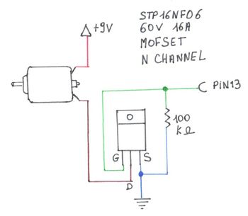 Commande Moteur avec Transitor MOSFET - MCHobby - Le Blog