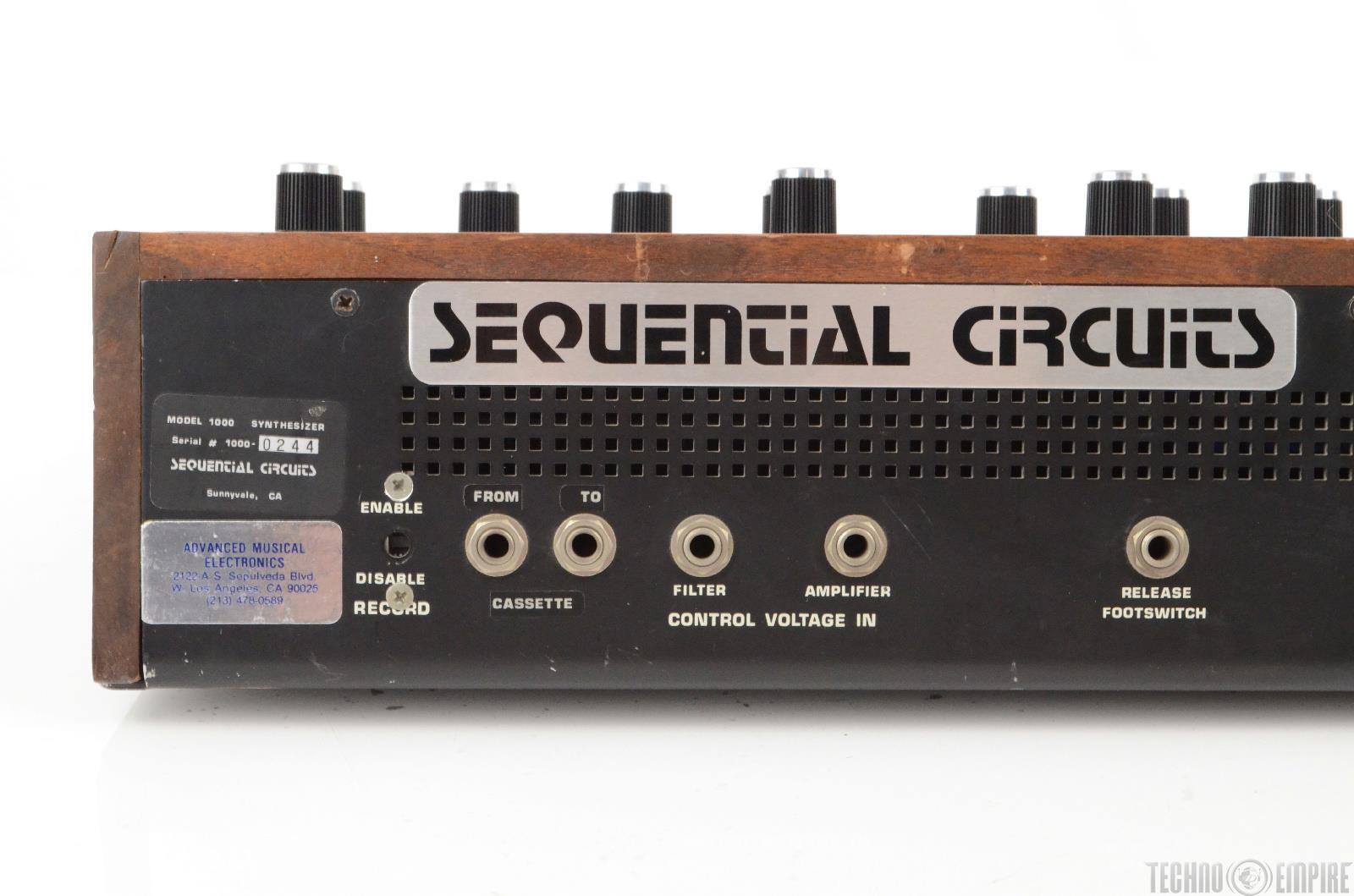 MATRIXSYNTH: SEQUENTIAL CIRCUITS Prophet 5 Rev 2 SN 0244