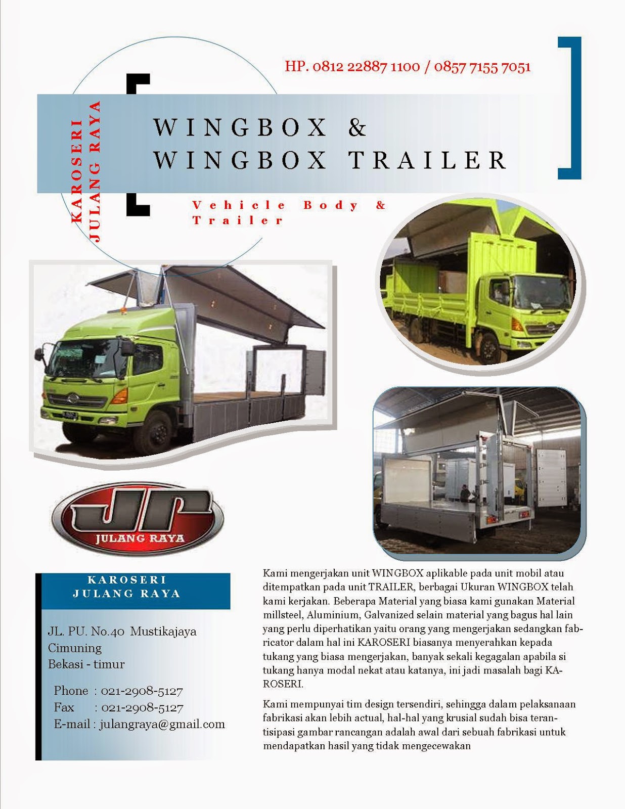 WINGBOX >> KAROSERI -=JULANGRAYA=-