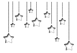 Creative Moments by Nancy Hill: Dangling Stars