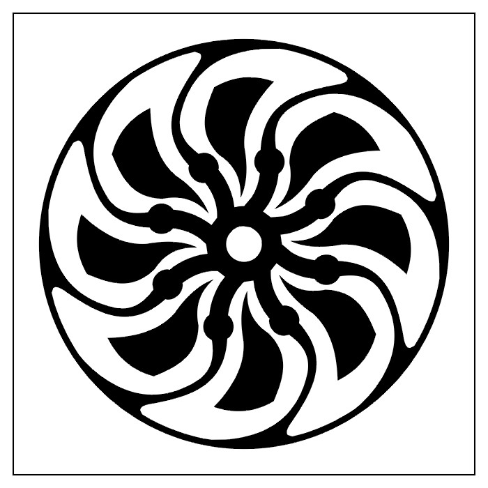 TATTOOS: Circular Tattoo Stencils # 1