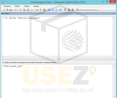 Como Habilitar o ZPL na Impressora Portátil ZQ520?