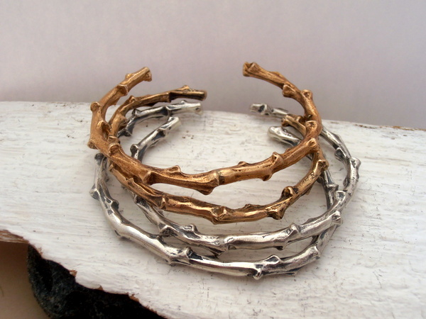 Twigs and Heather - Original jewelry designs: New organic twig bracelets