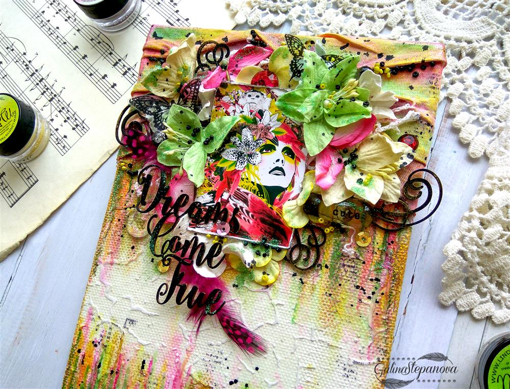 Mixed Media Place: Galina Stepanova - May Guest Designer