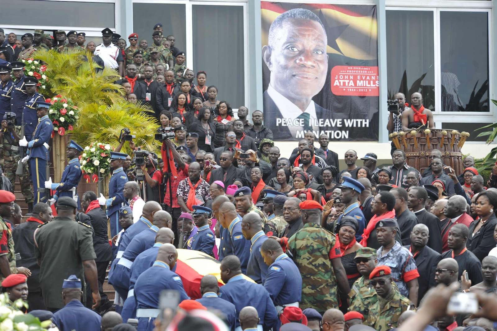 Info Media : Three-day funeral begins for Ghana's late leader