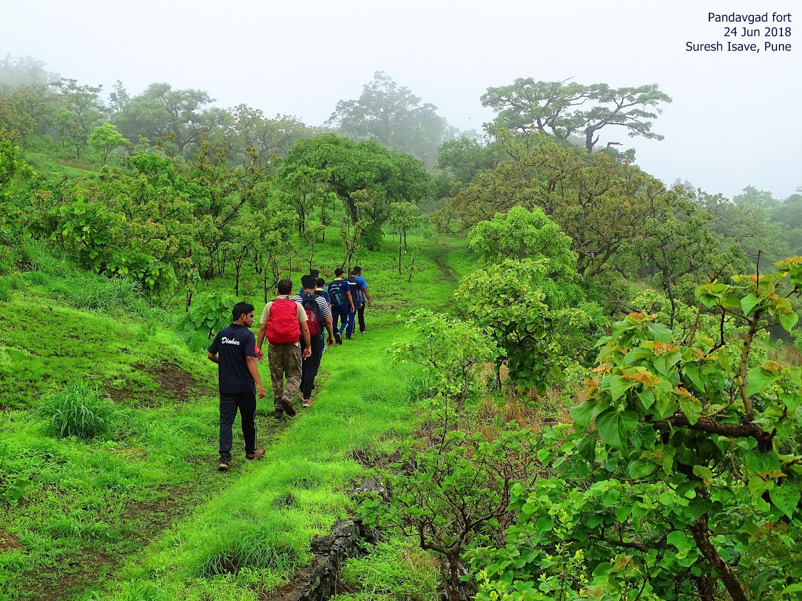 Treks in Sahyadri: Pandavgad Fort Trek