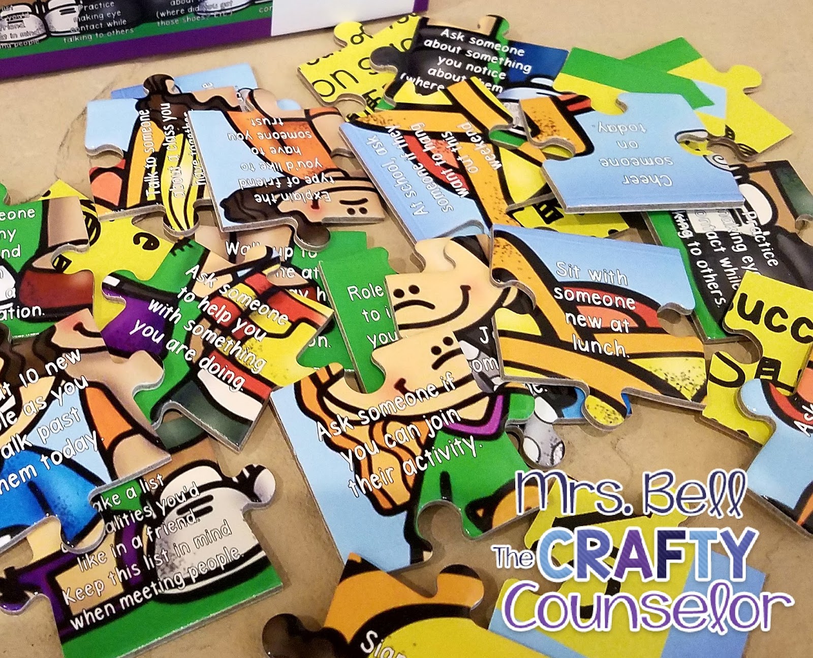 Friendship Challenge - Mrs. Bell The Crafty Counselor