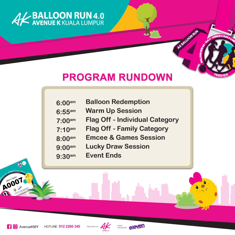 AK Balloon Run 4.0 | BALLOON Fun Run For The Entire Family At Avenue K ...