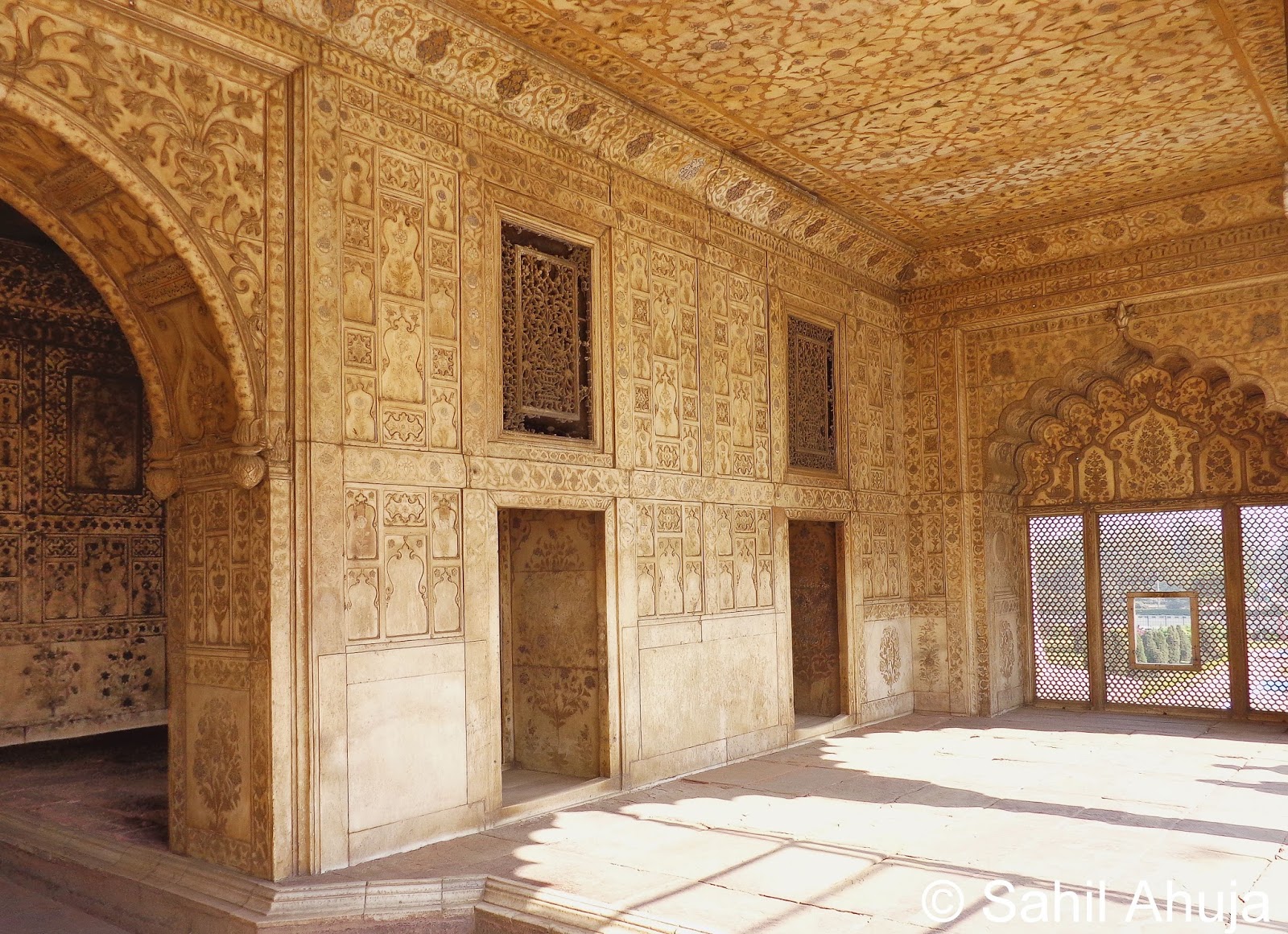 Pixelated Memories: Khas Mahal, Red Fort complex, Delhi