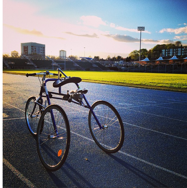 Hannah Dines and the Olympic Carrot: RaceRunning- is it a bird...is it ...