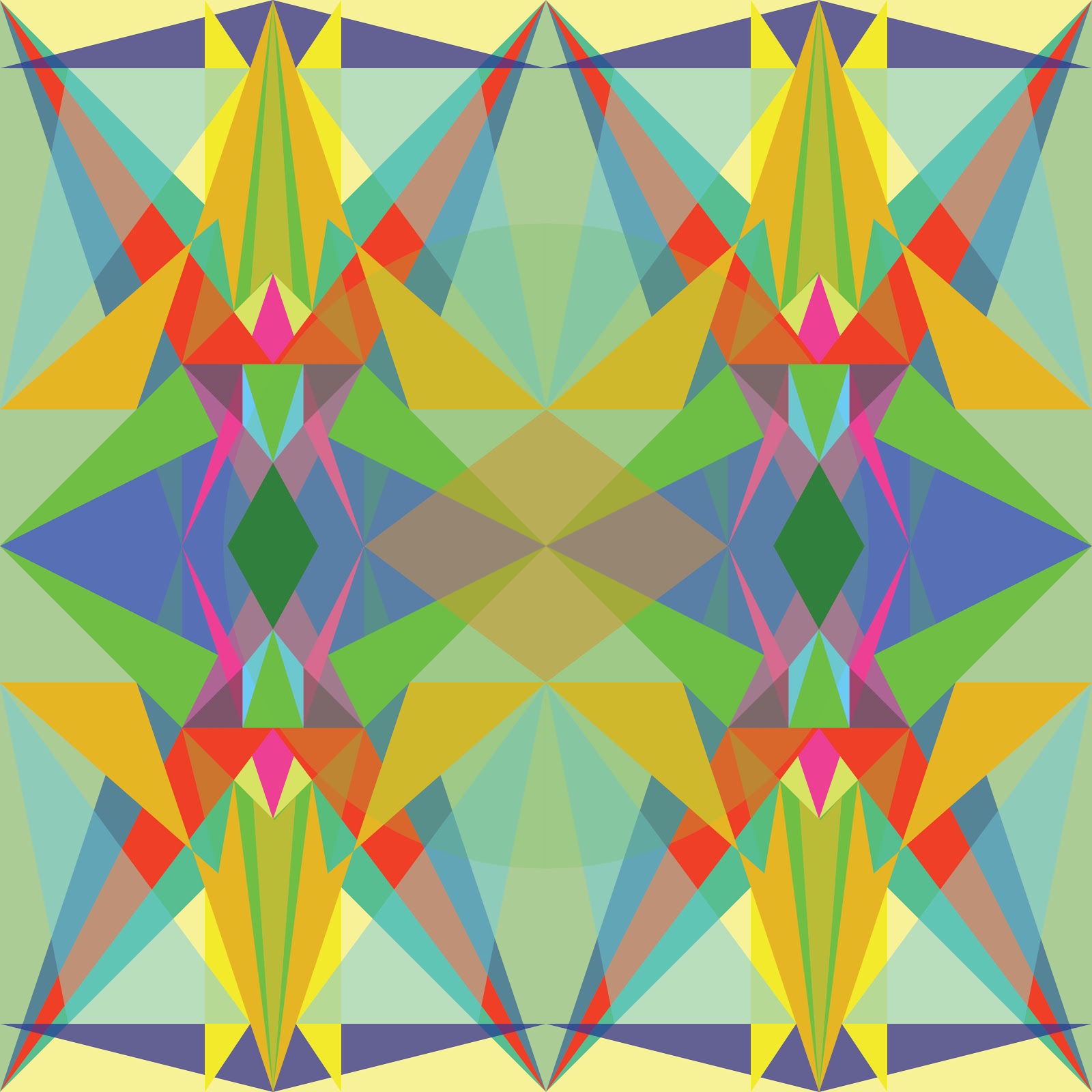 10 Excellent abstract art using triangles You Can Use It Without A Dime ...