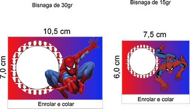 Spiderman Party : Free Printable Candy Bar Labels. - Oh My Fiesta! for ...