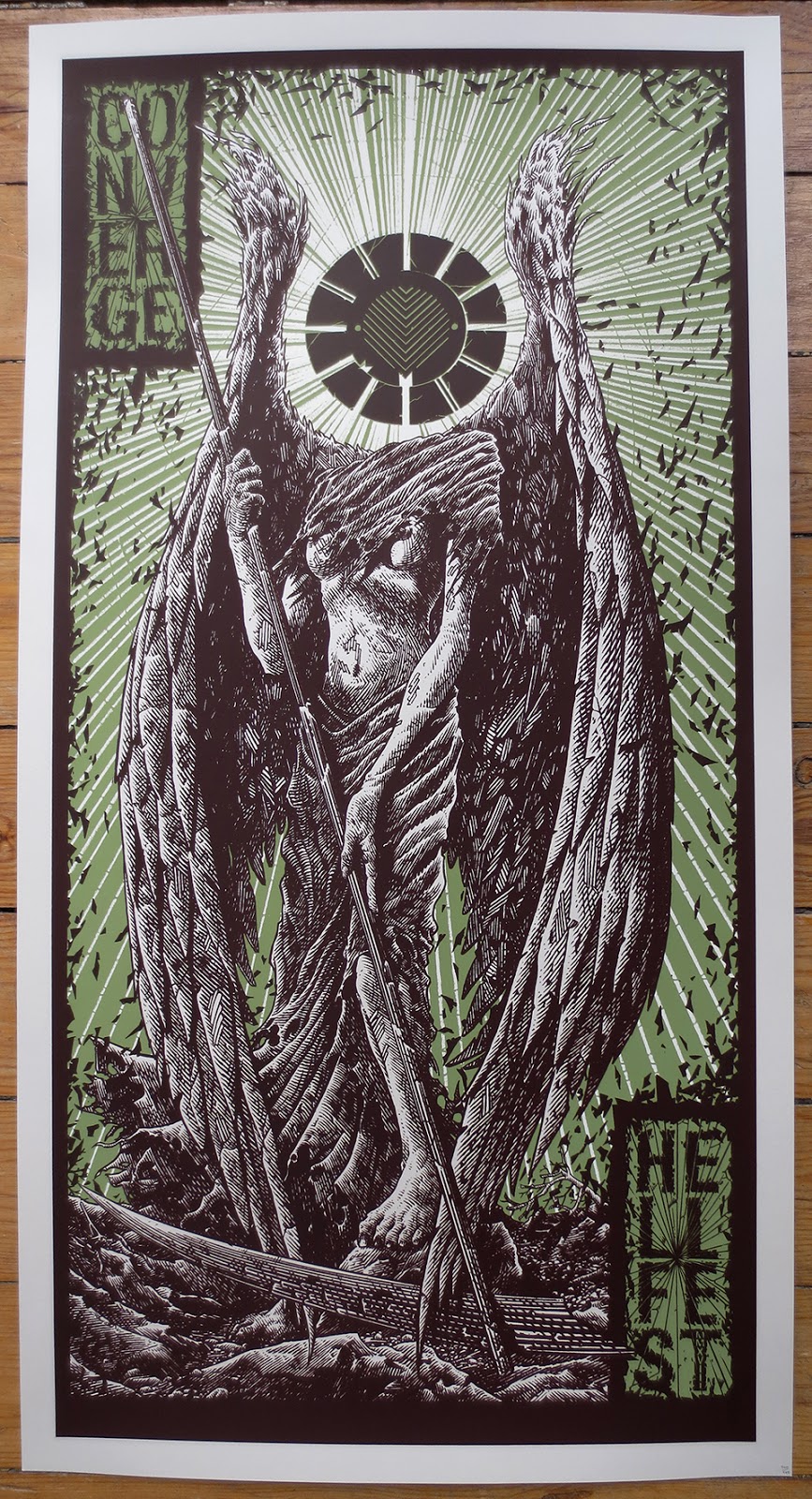 INSIDE THE ROCK POSTER FRAME BLOG: New Posters By Ammo Converge Thor ...