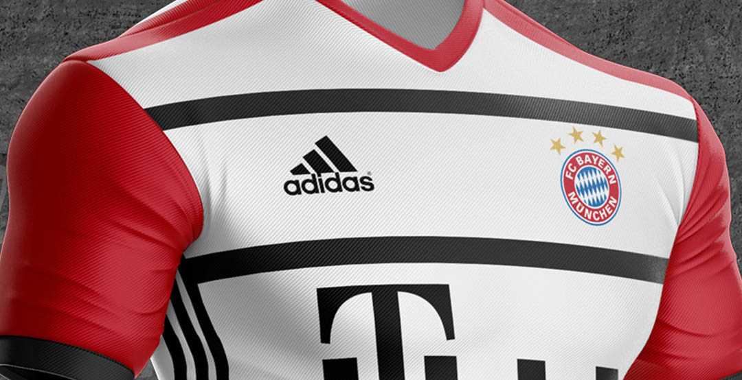 Bayern München 17-18 Home, Away and Third Kit Concepts by Mothman ...