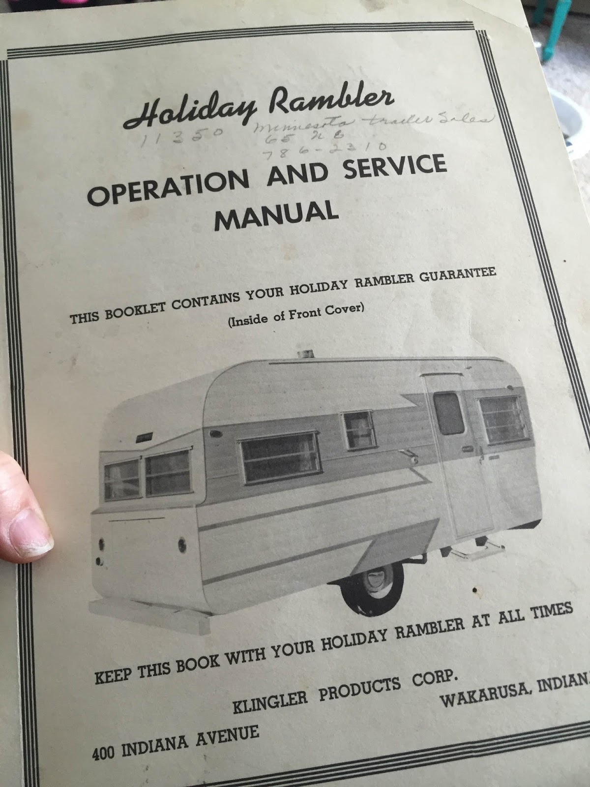Introducing our 1963 Holiday Rambler Cab-Over | The Dabbling Crafter