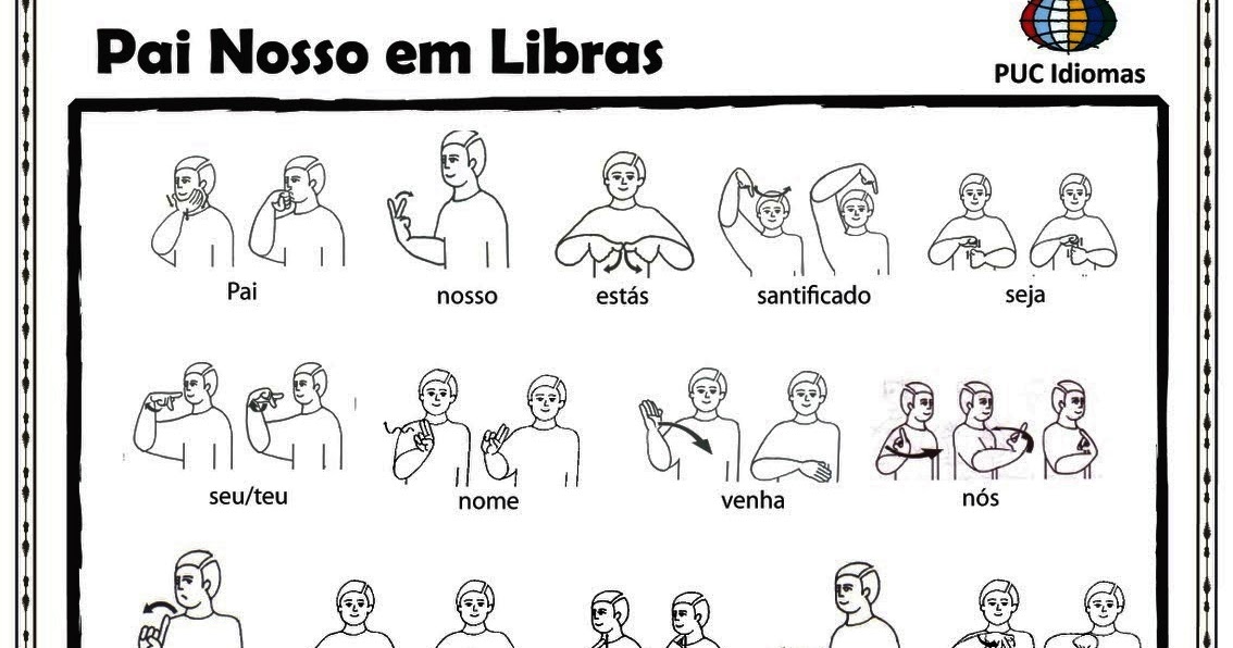 MARCOS CUNHA : Pai Nosso em LIBRAS