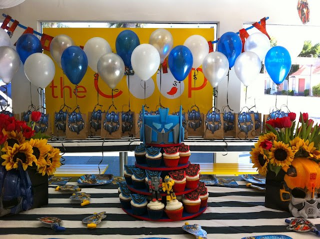 Southern Blue Celebrations: Transformers Party Ideas & Inspirations