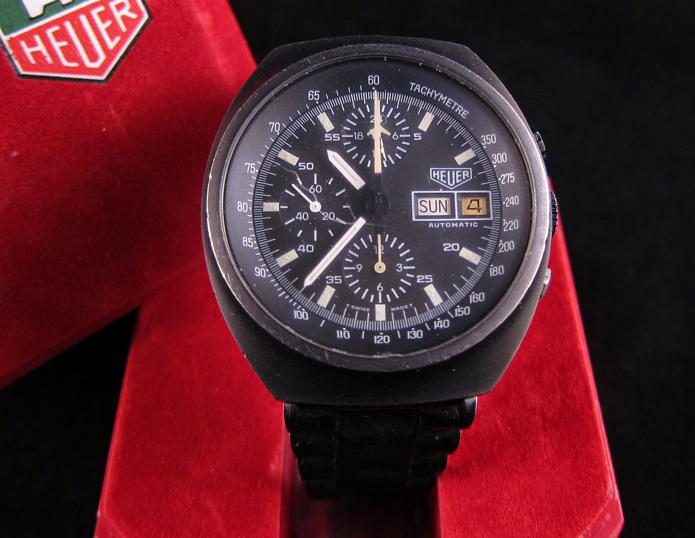 chronoaddict: HEUER Pilot Chrono ref.510.501 Lemania 5100 Automatic ...