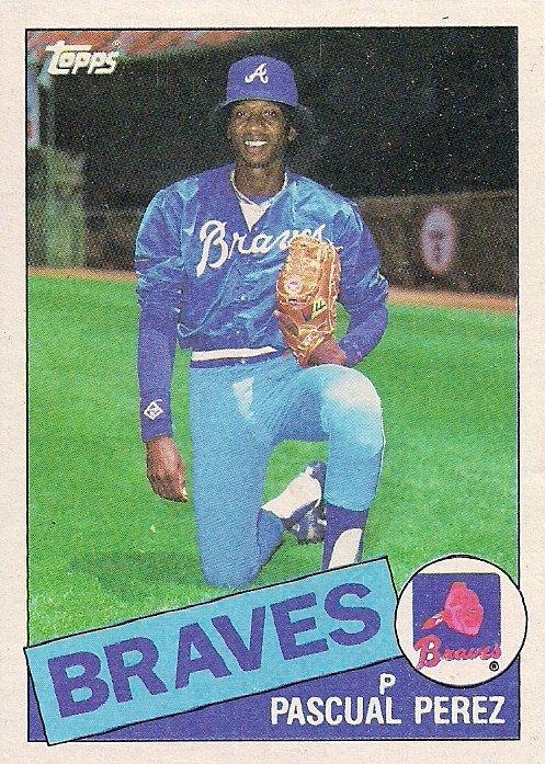 1985 Topps: #106 - Pascual Perez