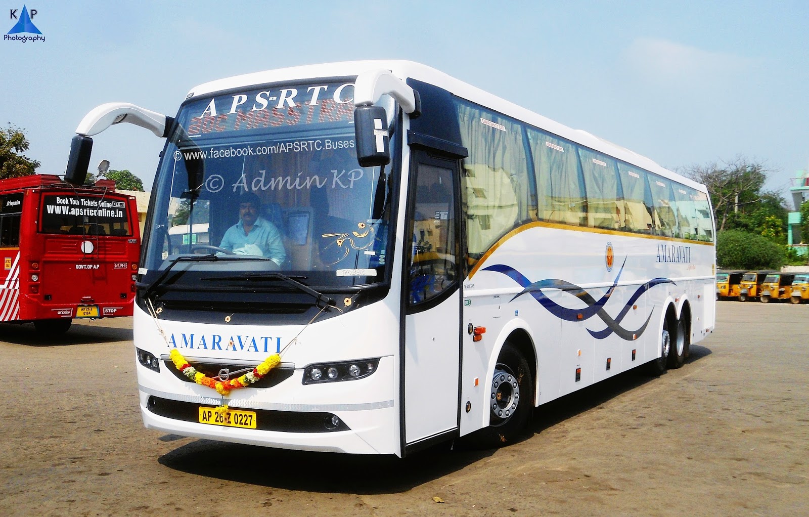 APSRTC AMARAVATI VOLVO B9R IShift & SCANIA Metro Link 13.7m HD Buses.
