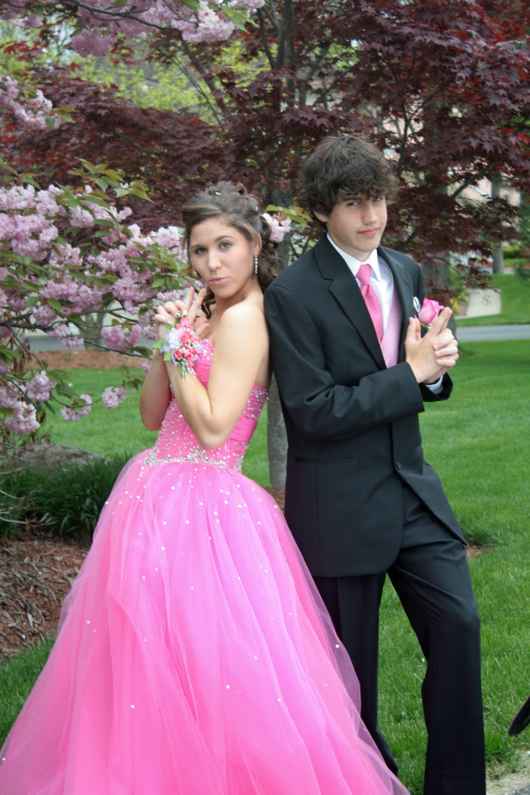 Leigh and Abram's Clan: Junior prom