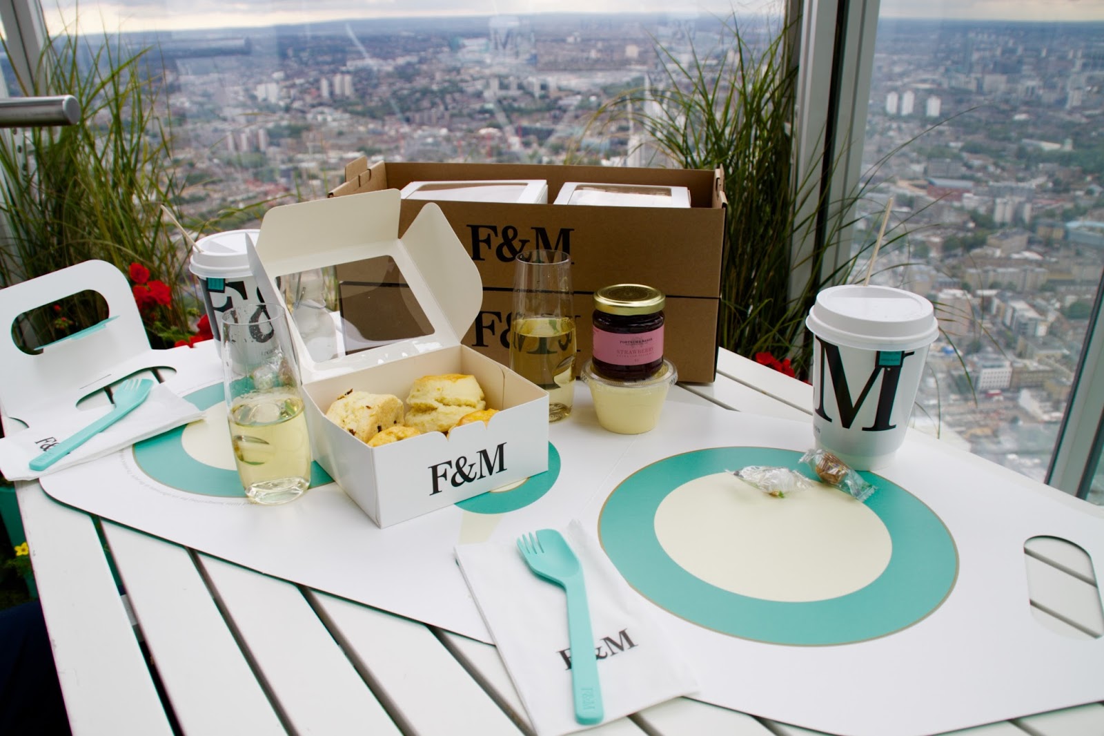 Jessie & Jake: Our Sky-High tea experience at The View from The Shard