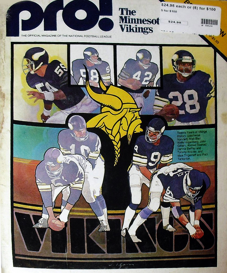 Pro Football Journal Presents: NFL Art: 1980 NFL Game Program Art