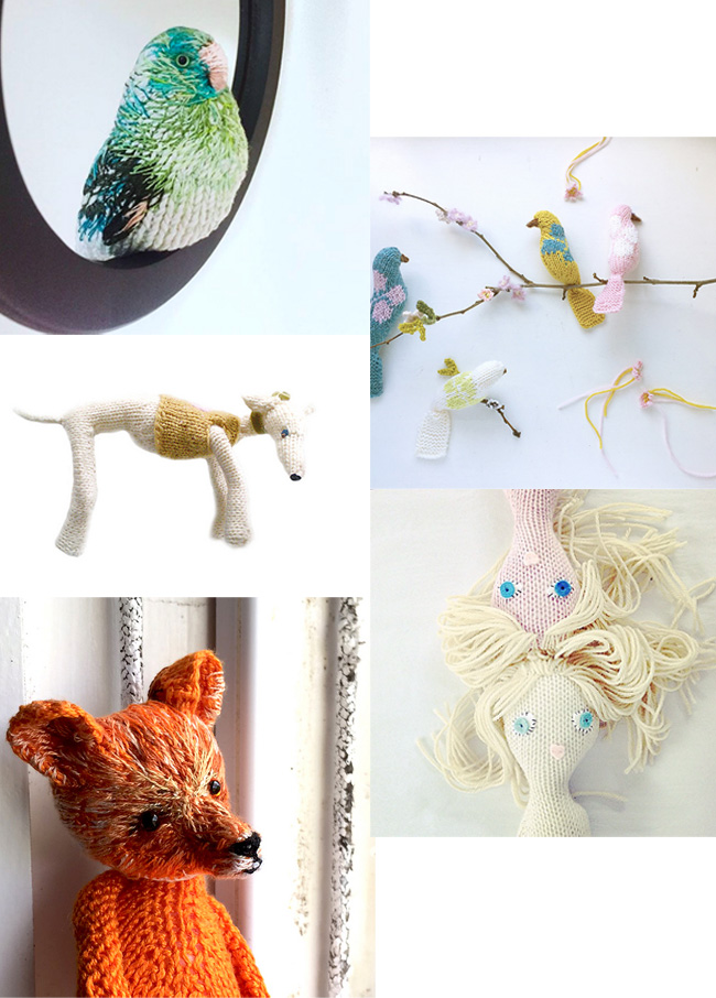 Knuffels à la carte blog: Let's knit!