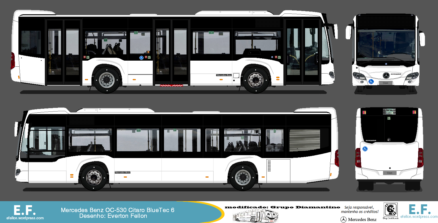 Buscar bus: desenho e ônibus Mercedes Benz Citaro euro 6