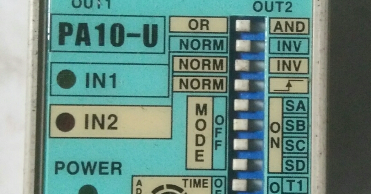 vianrezy: Mengenal dan mengetahui tentang Sensor Controller Autonic PA10-U