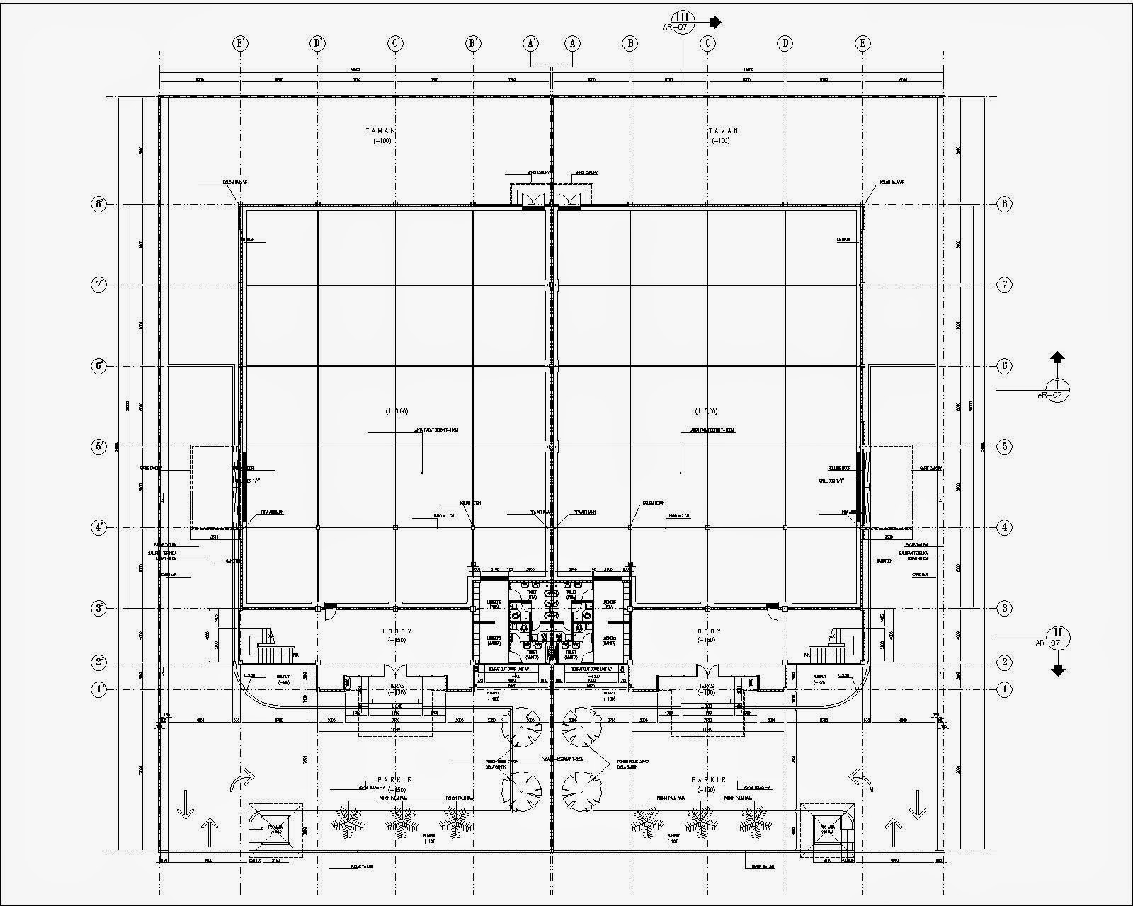 standar gambar pabrik