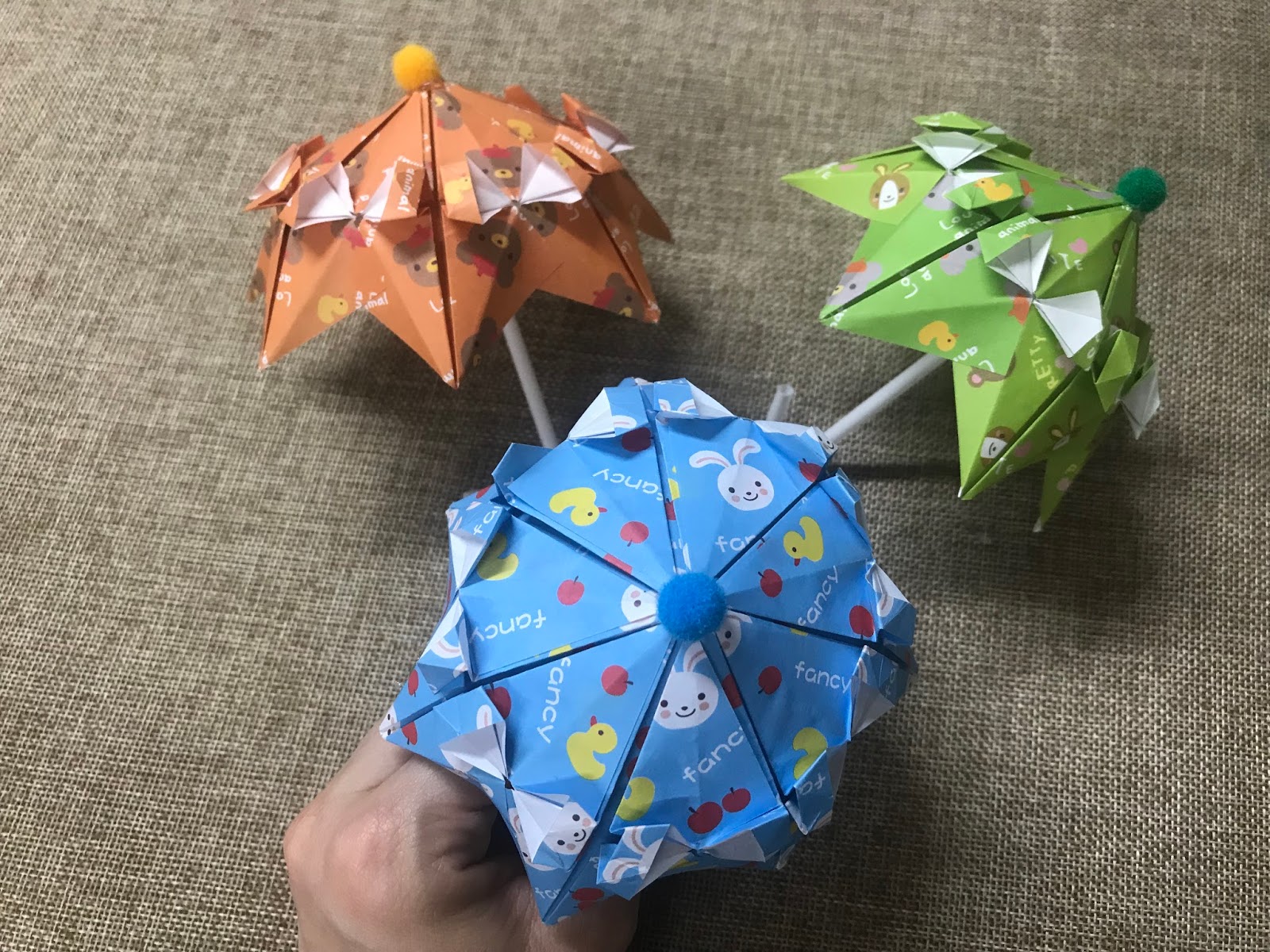 Tutorial #59: Origami Umbrella | The Idea King