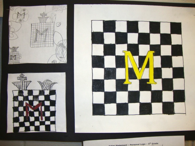 Thomas Elementary Art: 5th Grade Personal Logos