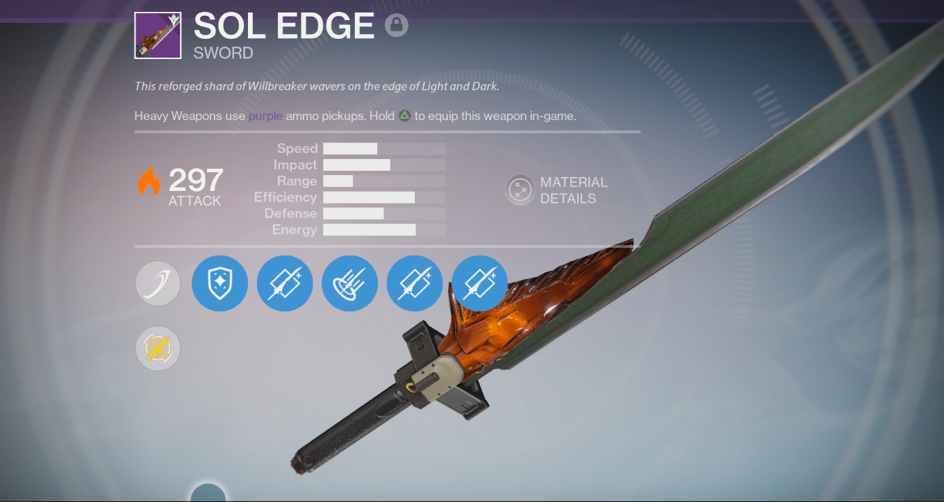 How to get legendary sword in destiny - haussos