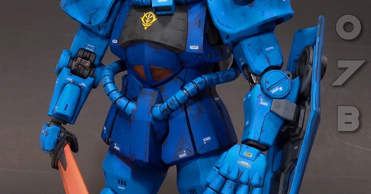 Stronox Custom Figures: GunPla Master Grade: MS-07B Gouf 2.0