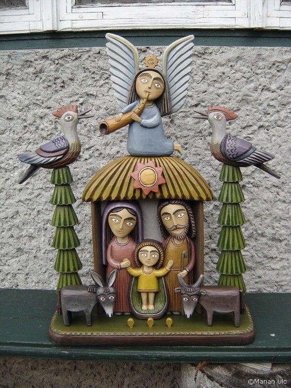 POLSKA WIRTUALNA: Marian Ulc. Rzeźba ludowa.