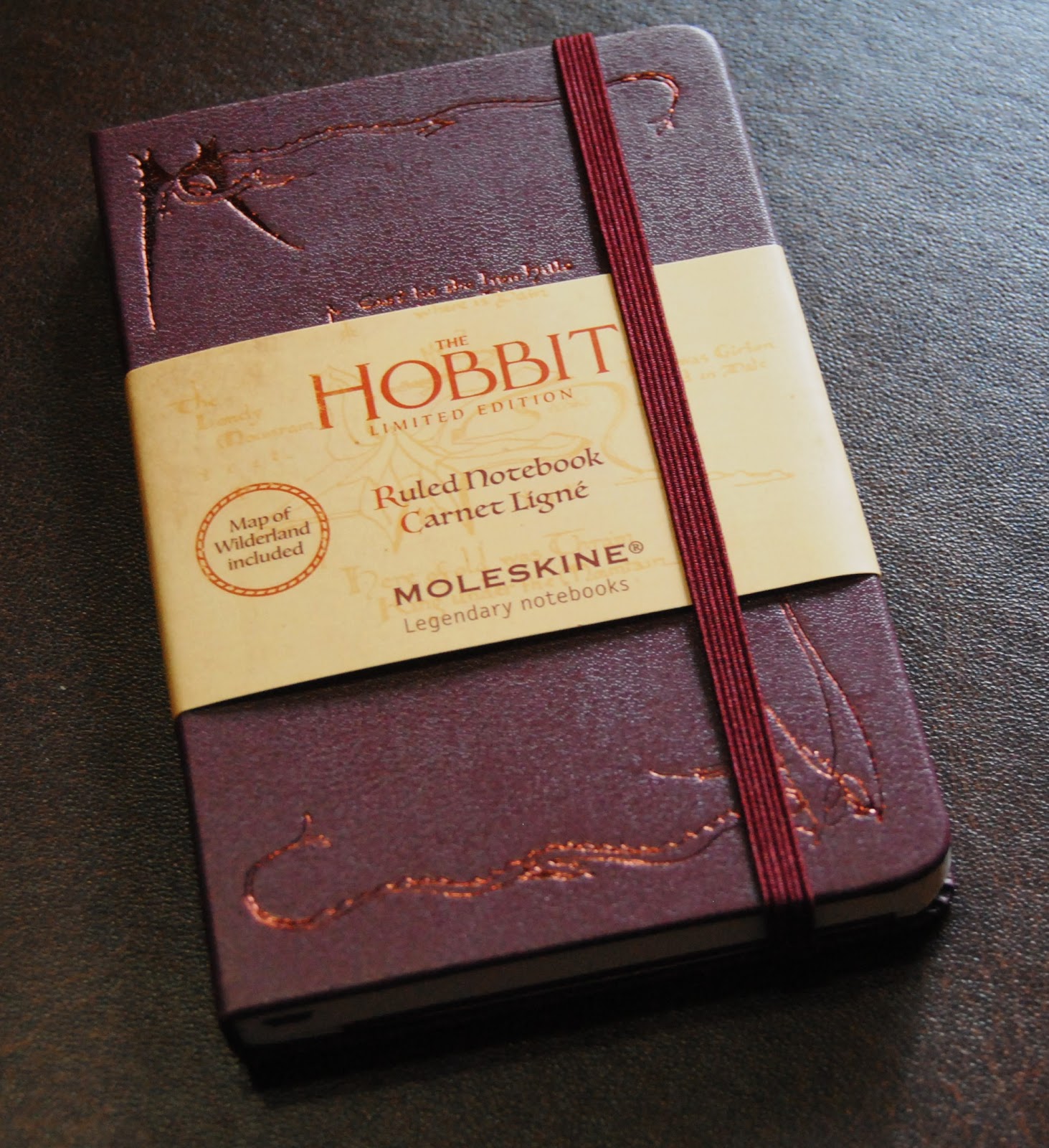 Tolkien collection: La Moleskine Limited Edition Ruled Notebook per The ...