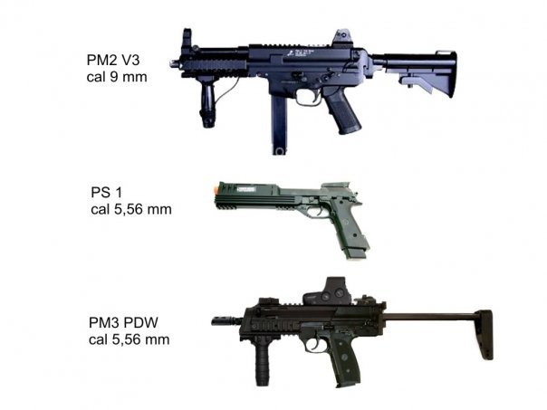 PINDAD PM-3 PDW ( PINDAD PISTOL MESIN - 3 PDW )