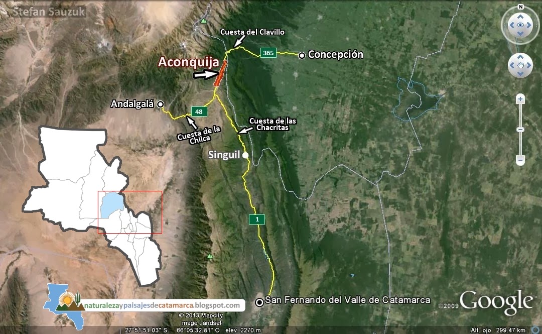 Naturaleza y Paisajes de Catamarca: Aconquija, departamento Andalgalá