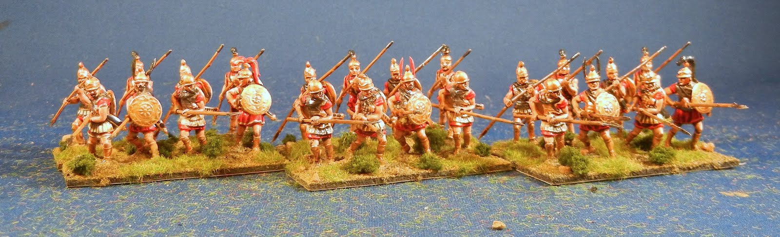 Bob's Miniature Wargaming Blog: FS: 1/72 Macedonian DBA armies