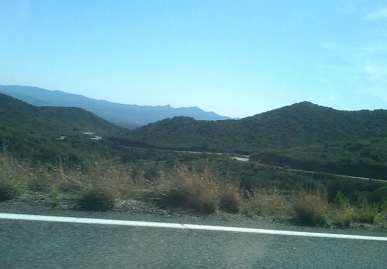 Old US Route 89 (Arizona State Route 89) between Prescott and Wickenburg