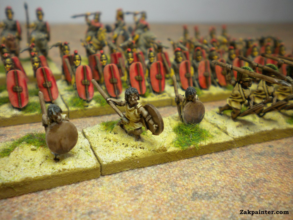 ZakGallery: Painted 15mm DBA II/49 Marian Roman army