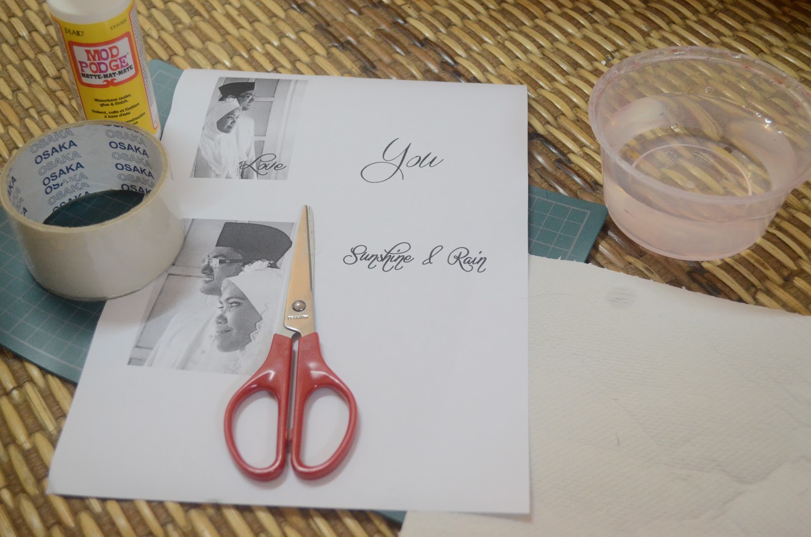 home.hand.made: Packing Tape Photo Transfer